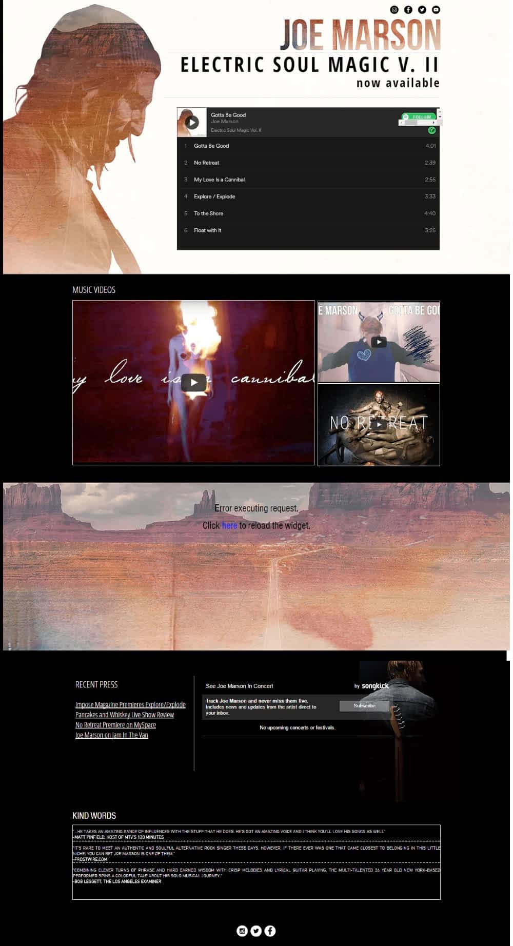 20 Best Band & Musician Websites 2024 & How They Created?